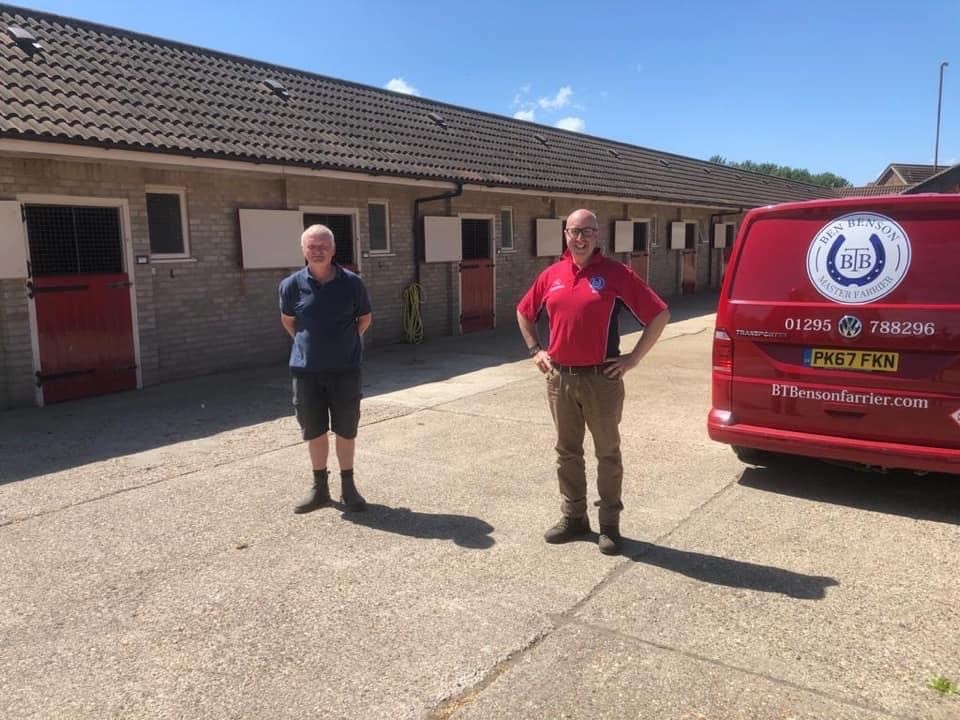 Ben Benson meets Ben from Benson! – BTB Farrier